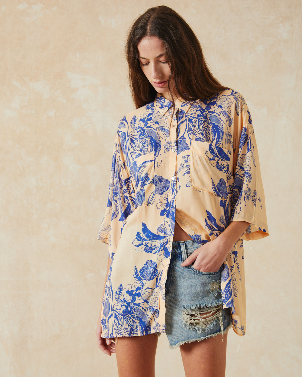 CAMISA ALLY KOI | Wanama